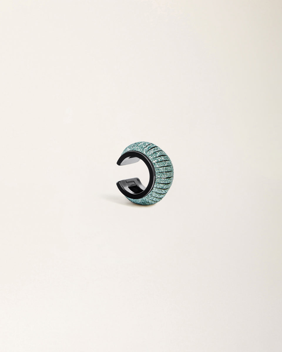 Mono Leather Earrings - Made in Italy | SO-LE STUDIO